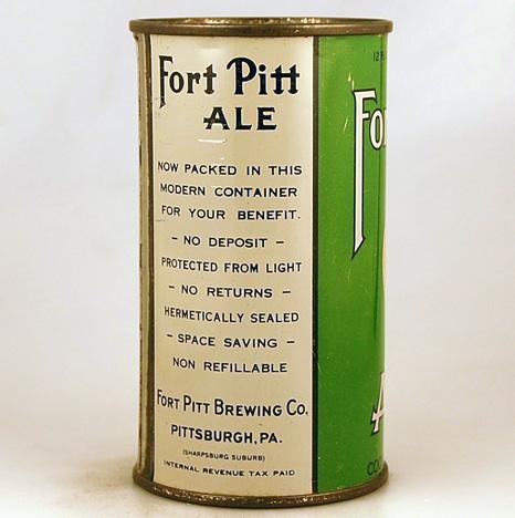 Fort Pitt Ale 280 at Breweriana.com