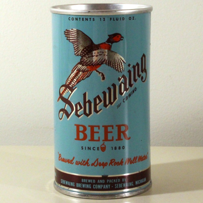Sebewaing Beer 123-37 at Breweriana.com