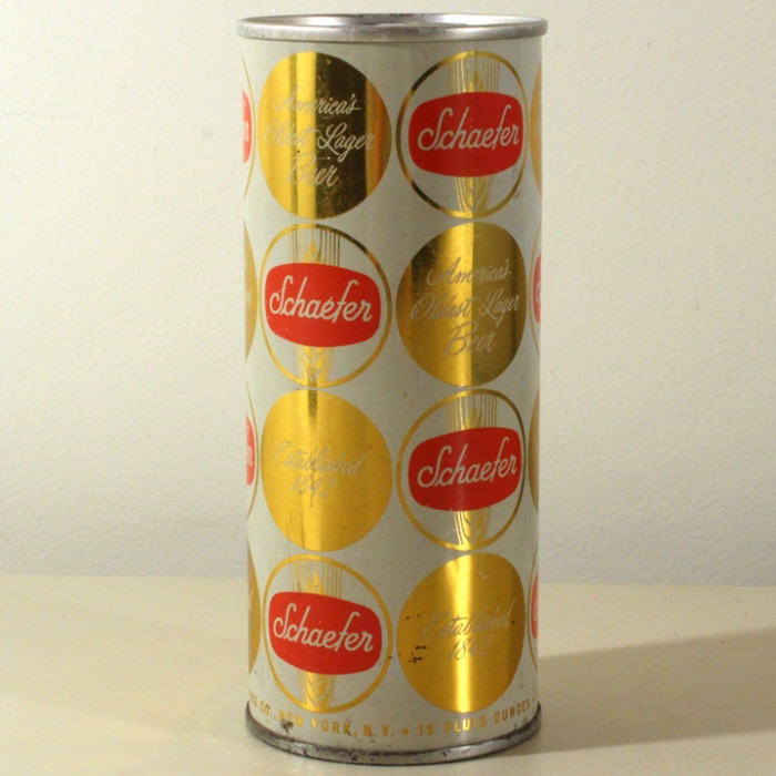Schaefer Lager Beer 164-12 at Breweriana.com