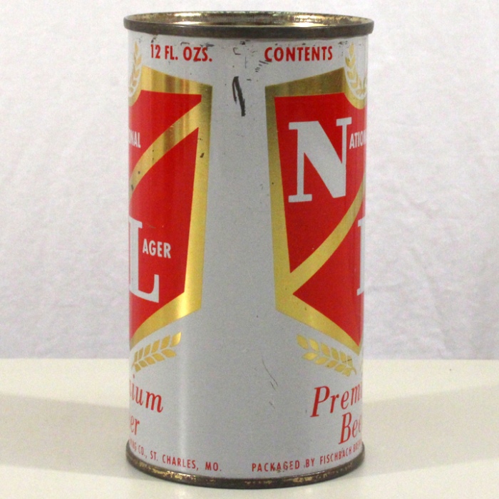 National Lager Premium Beer 102-27 at Breweriana.com