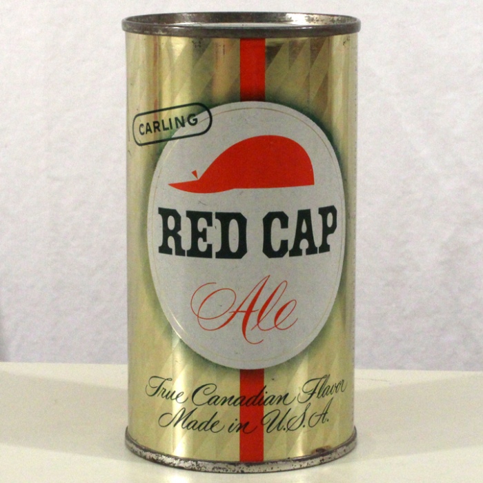 Carling Red Cap Ale 119-08 at Breweriana.com