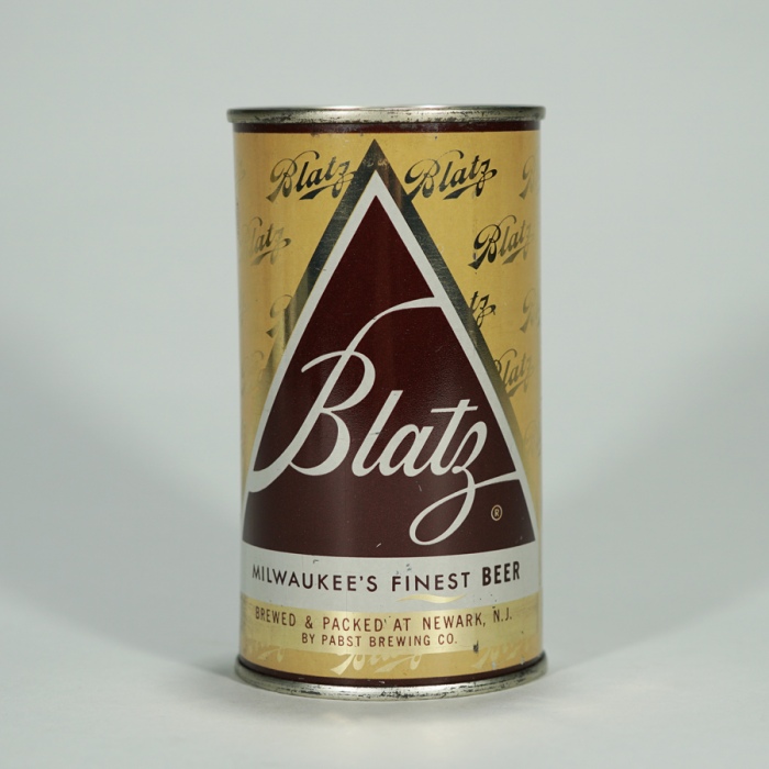 Blatz Beer Can Pabst Newark 39-5 at Breweriana.com