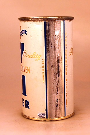 Seven Eleven Beer 132-27 at Breweriana.com