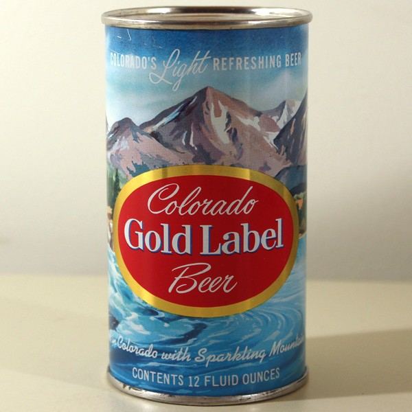 Colorado Gold Label Beer 072-07 at Breweriana.com