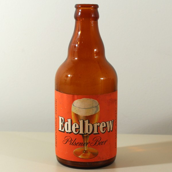 Edelbrew Pilsener Beer Steinie at Breweriana.com