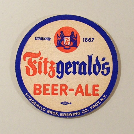 Fitzgerald's Beer & Ale at Breweriana.com