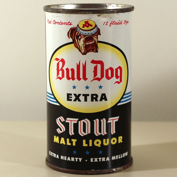 Bull Dog Extra Stout Malt Liquor 045-18 at Breweriana.com
