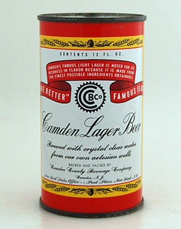 Camden Lager 047-39 at Breweriana.com