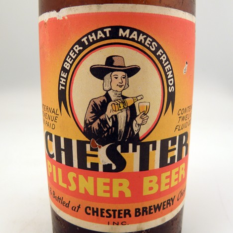 Chester Pilsner Beer at Breweriana.com