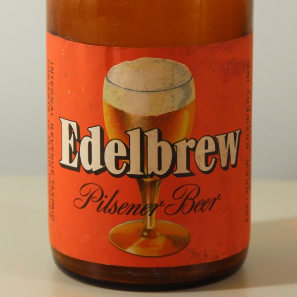 Edelbrew Pilsener Beer Steinie at Breweriana.com
