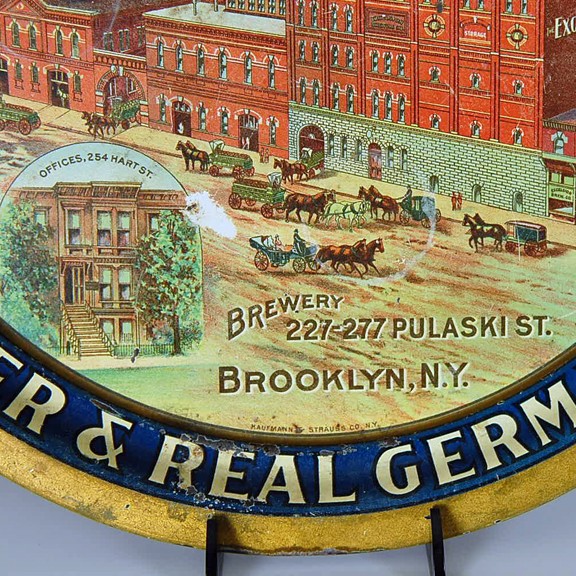 Excelsior Brewing Co. - Pilsener & Real German Lager at Breweriana.com