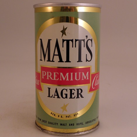 Matts Dk Green 092-03 at Breweriana.com