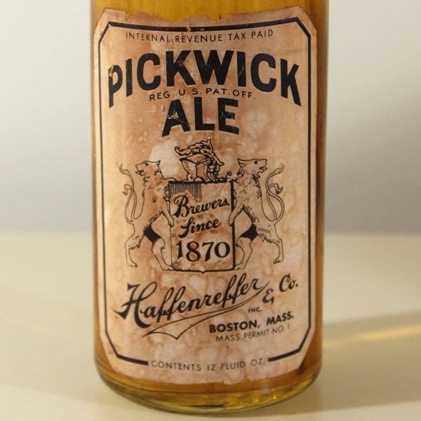 Pickwick Ale at Breweriana.com