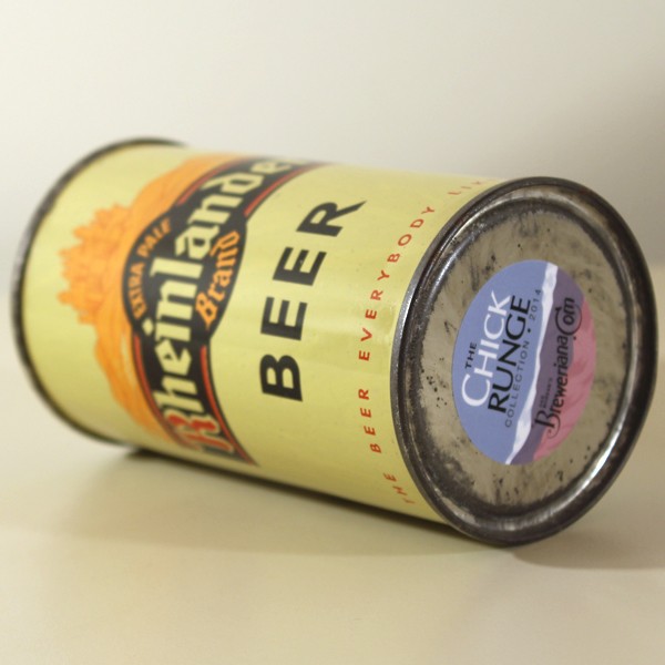 Rheinlander Brand Extra Pale Beer 737 at Breweriana.com