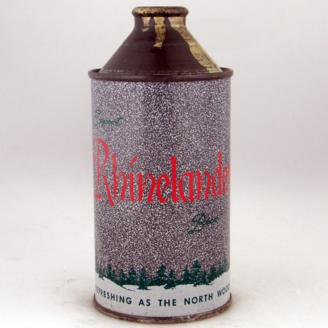 Rhinelander Beer 182-02 at Breweriana.com