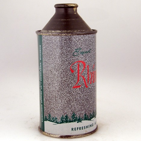 Rhinelander Beer 182-02 at Breweriana.com