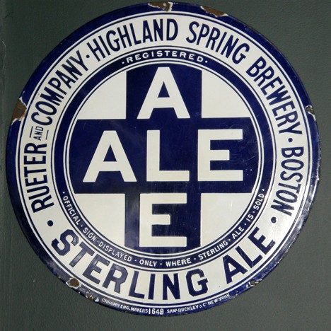 Sterling Ale Sign at Breweriana.com