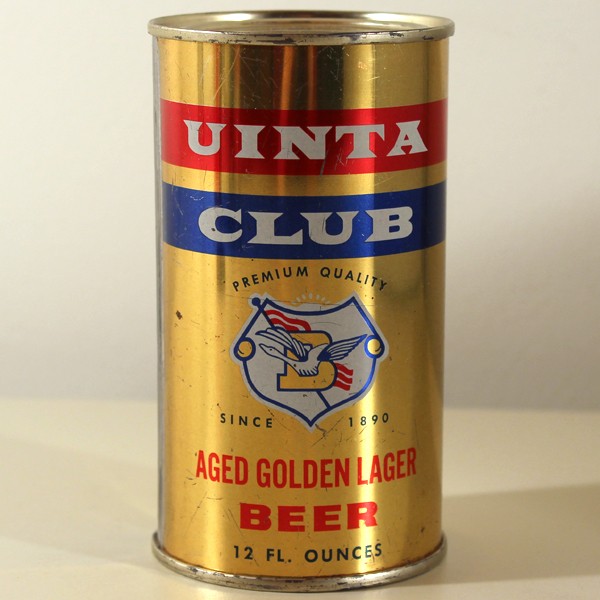 Uinta Club Aged Golden Lager Beer 142-08 at Breweriana.com